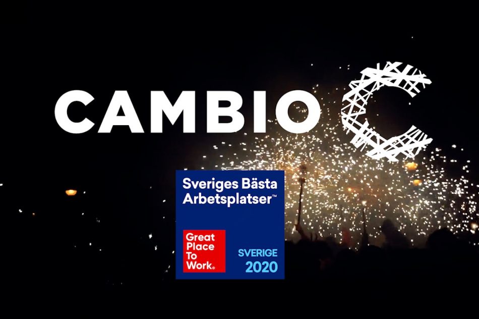 Cambio is one of Sweden's best workplaces! - Cambio
